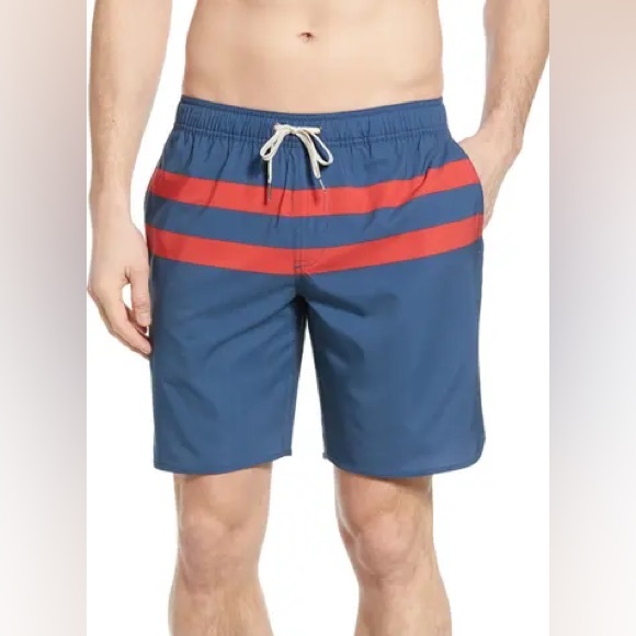 Fair Harbor | Swim | Fair Harbor The Anchor Swim Shorts Mens Xl Stripe ...